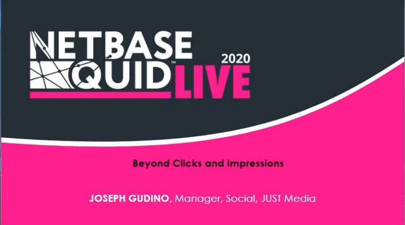 Just at NETBASE Quid Live - Just Global | B2B Marketing Agency